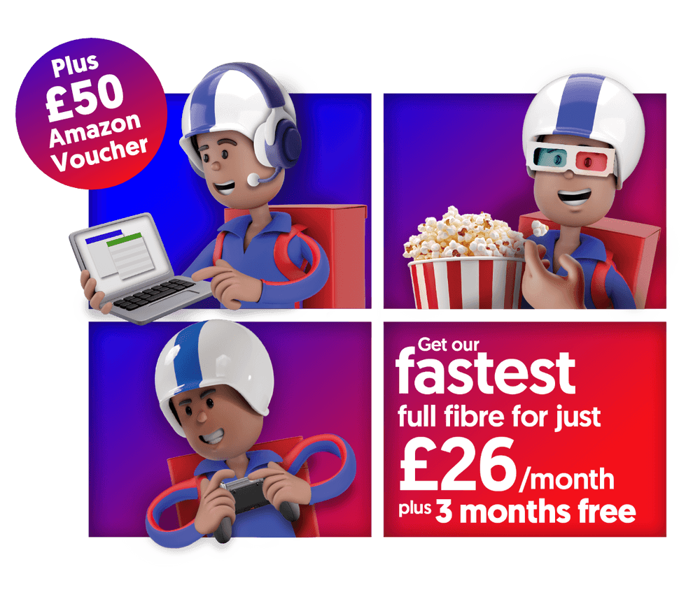 Real full fibre broadband | Hey!Broadband